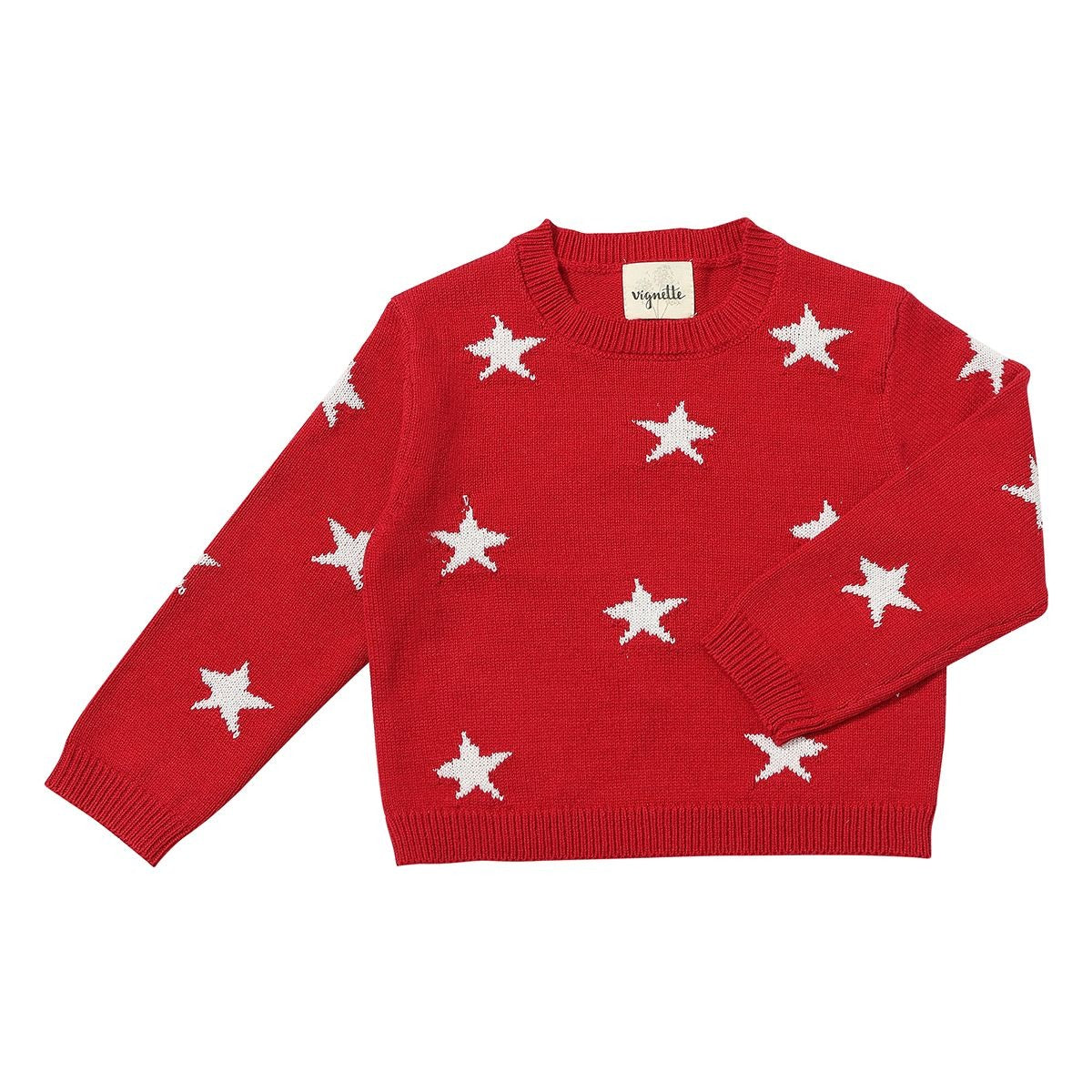 Robyn Sweater in Red Star – vignette